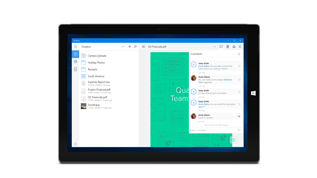 Dropbox para Windows 10 ya está aquí - El blog de Windows para América Latina